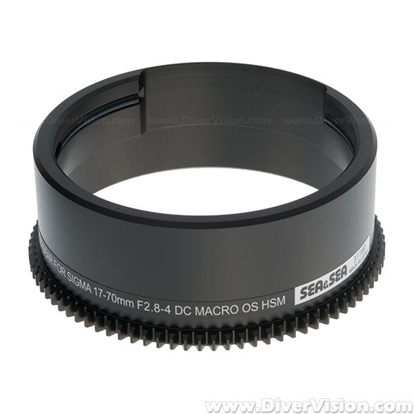 Sea&Sea Zoom Gear for SIGMA 17-70mm F2.8-4 DC MACRO OS HSM Lens ...