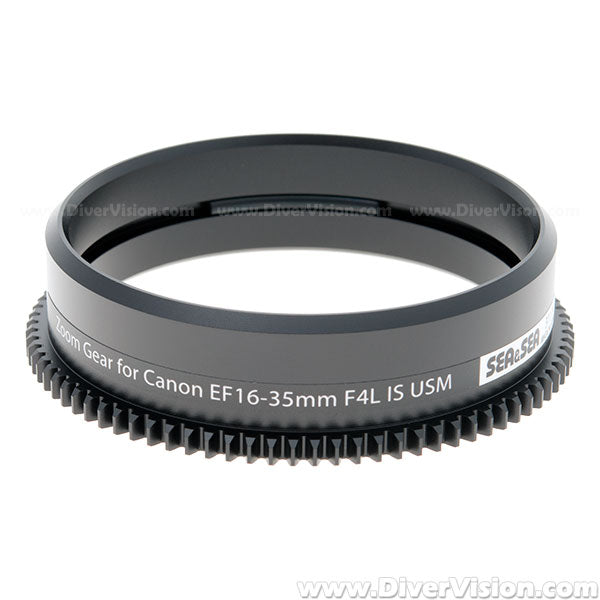 Sea&Sea Zoom Gear for Canon EF 16-35mm f/4L IS USM Lens – DiverVision ...