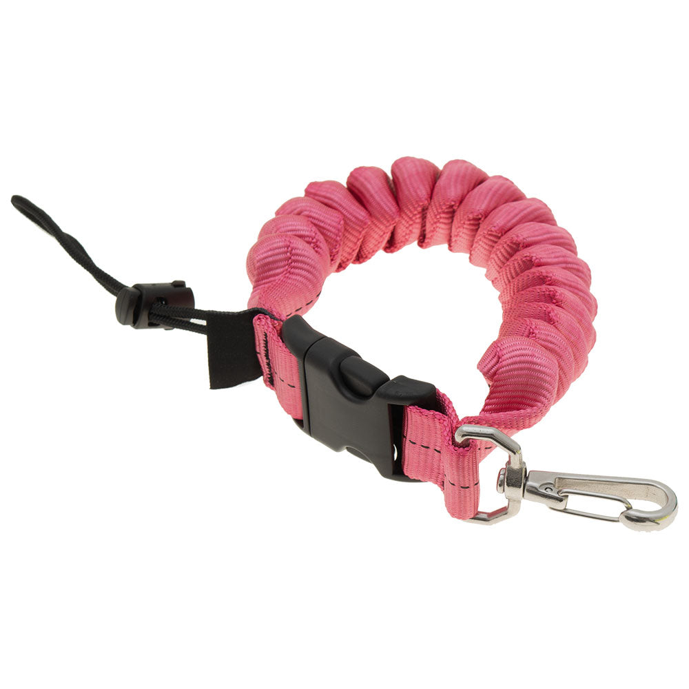 Howshot Stainless Coil Lanyard with Clip – DiverVision Underwater Photo ...
